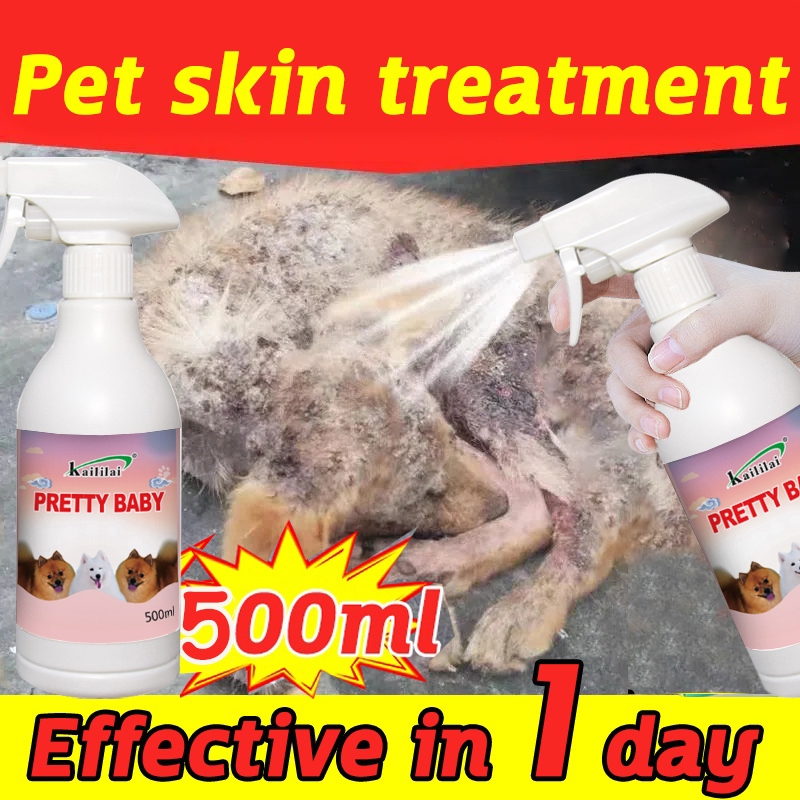 Pet Skin Disease Treatment Spray Pet Anti Fungal Spray Pet Mite Remover ...