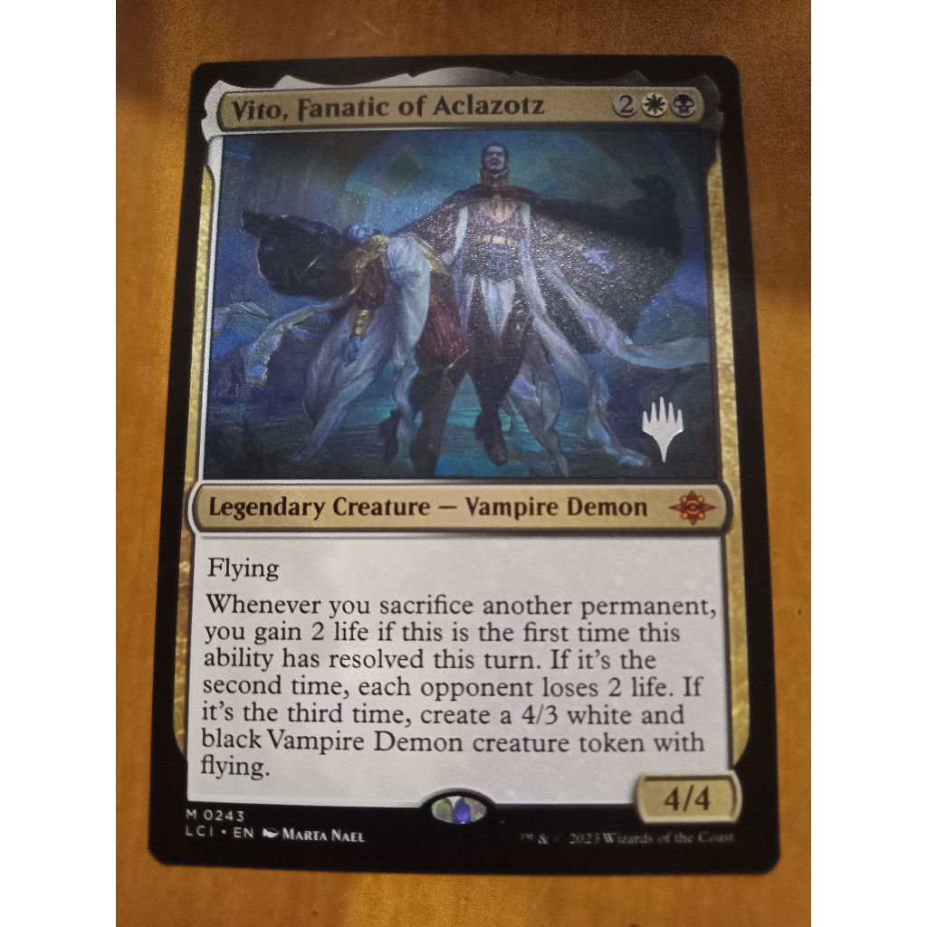 MTG Vito, Fanatic of Aclazotz Mythic The Lost Caverns of Ixalan Magic ...