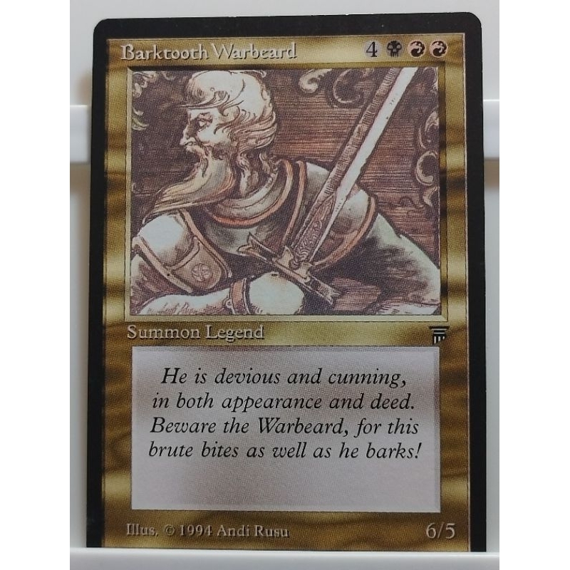 Barktooth Warbeard (Magic the gathering) | Shopee Philippines