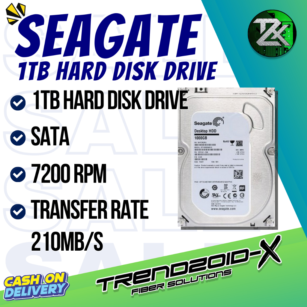 1 TERA Hard Disk Drive for Desktop | TRENDZOID-X FIBER SOLUTIONS ...
