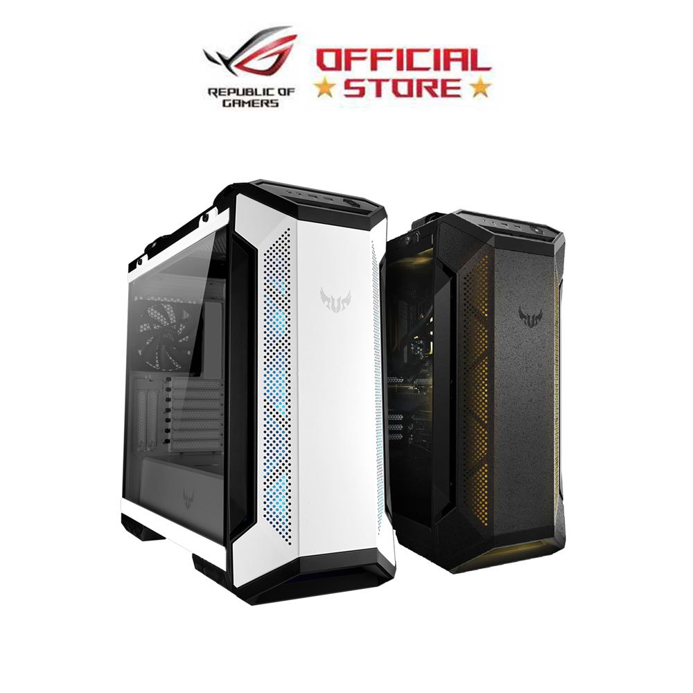 Asus TUF GT501 Metal Front Panel, Tempered-glass Side Panel, Mid-Tower ...