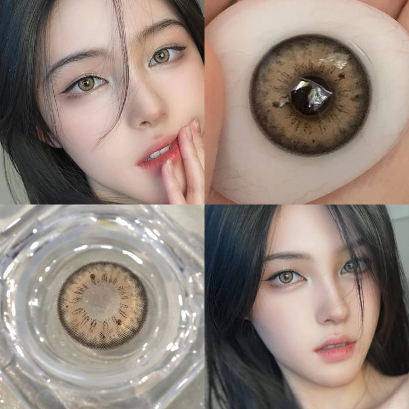 Midroo 2PCS\Pair Big Eye color contact lenses K4 series blue contact ...