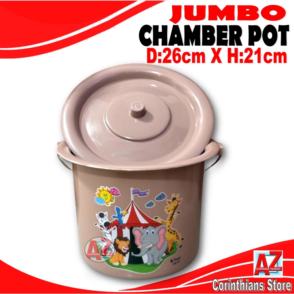 Tall Chamber Pot good design, multi purpose container pot | Shopee ...