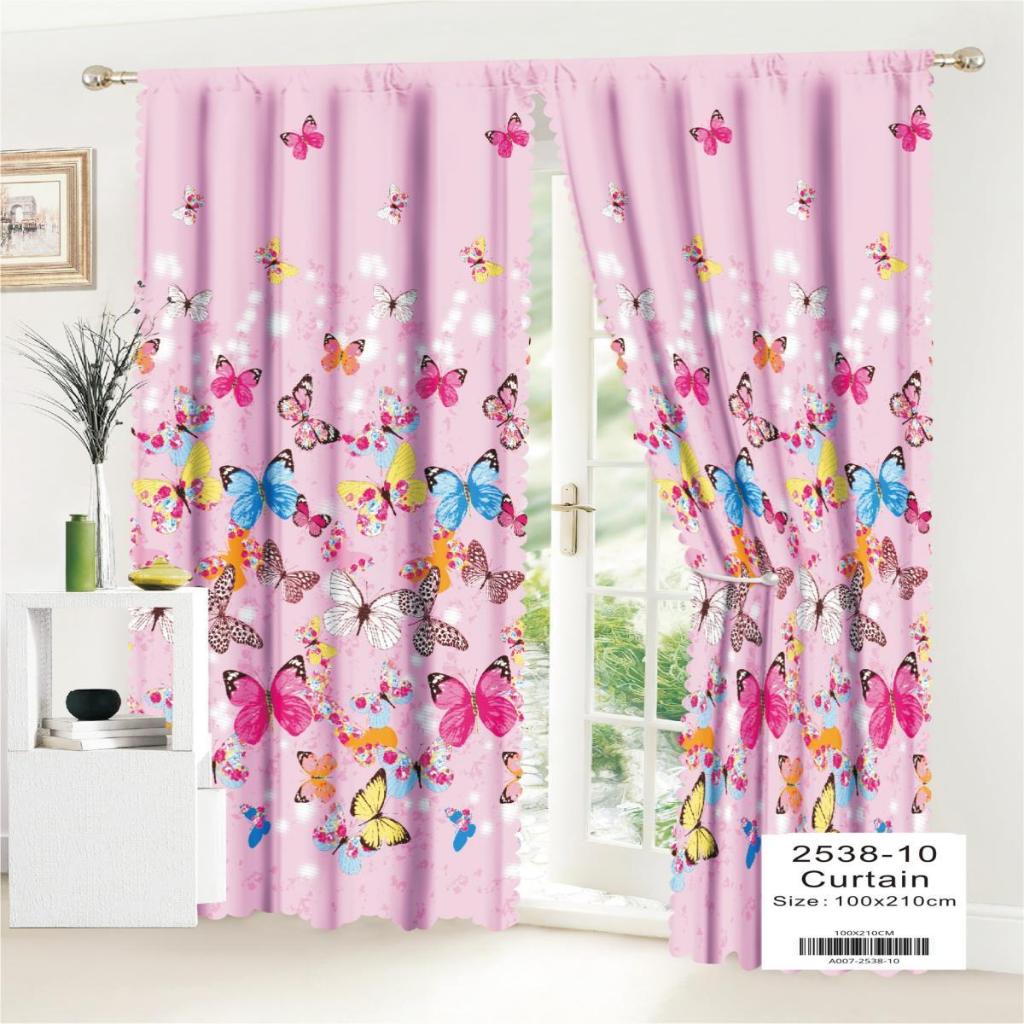 Curtain New Design 100x210CM Curtain Kurtina Door Curtain Lace Curtain ...