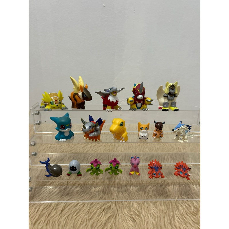 Digimon finger Puppet and miniatures toy figures from Japan | Shopee ...