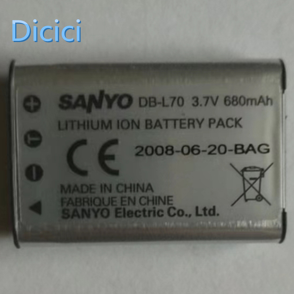 SANYO DB-L70 Lithium ion Digital camera Battery Pack | Shopee Philippines