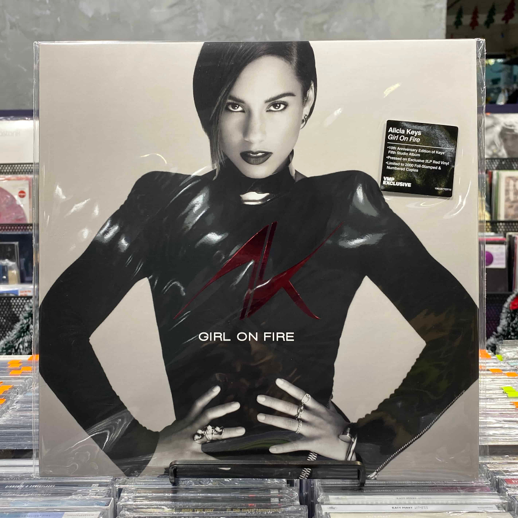ALICIA KEYS Girl On Fire (10th Anniversary) VMP Red 2LP Vinyl | Shopee ...