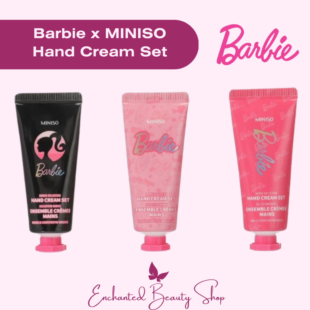 Barbie x MINISO Hand Cream Set | Shopee Philippines