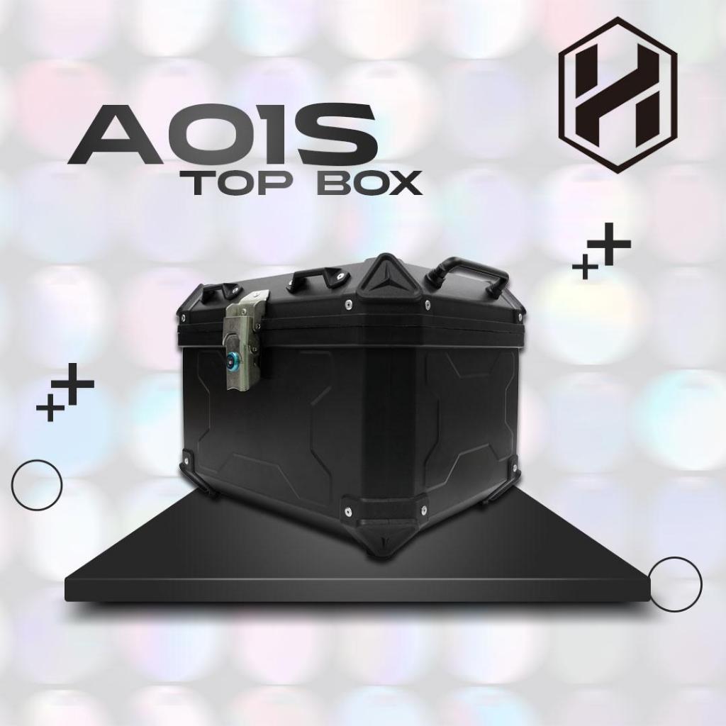 HNJ Box A01-S 45L Top box Motor With Base Plate Givi Box For Motorcycle ...
