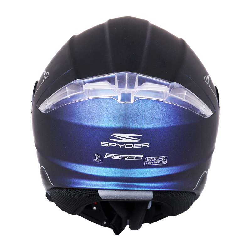 Spyder Force + PD S0 V2 - Modular Dual Visor Helmet (Free Clear Visor ...
