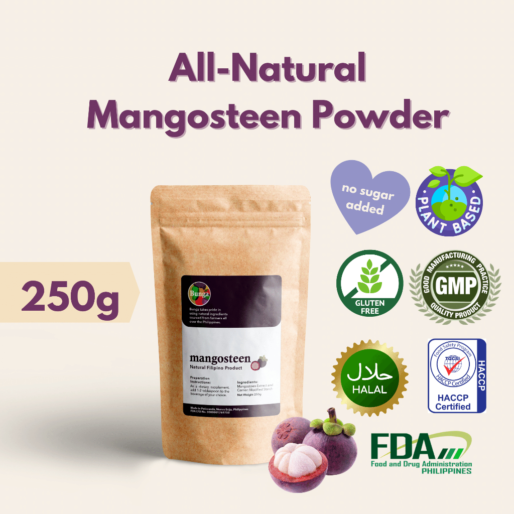 Natural Mangosteen Powder (250 grams) | Shopee Philippines