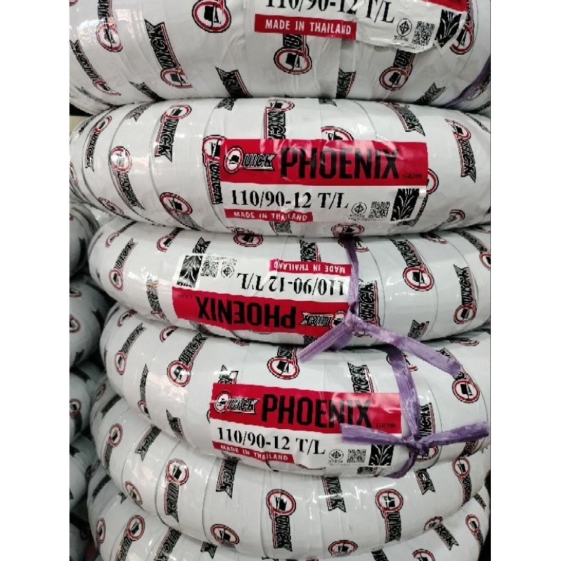 QUICK TIRES TUBELESS100/90/12. 110/90/12(FREE SEALANT AND PITO ...