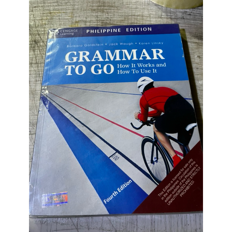 GRAMMAR TO GO How It Works and How To Use It By.Barbara Goldstein 4th ...