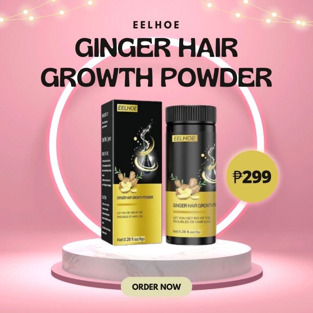 ELLHOE THICKER HAIR POWDER (GO1 THICKER POWDER) | Shopee Philippines
