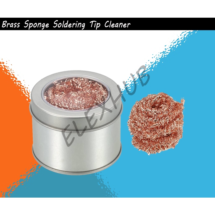 Brass Sponge Soldering Tip Cleaner | Shopee Philippines
