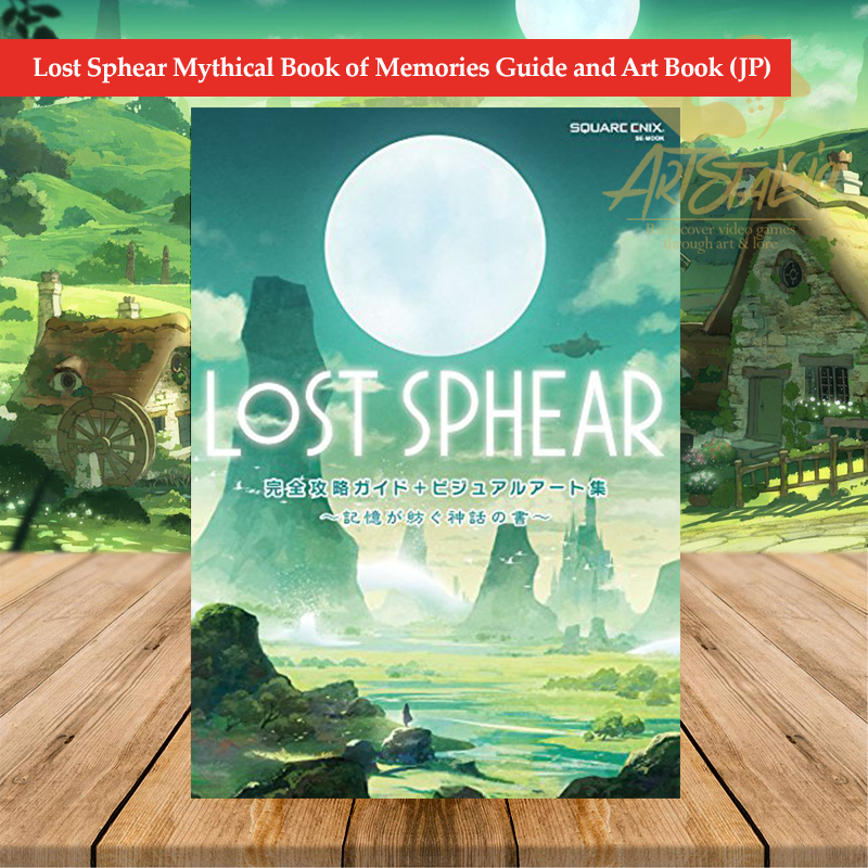 Lost Sphear Mythical Book of Memories Guide and Art Book (JP) | Shopee ...