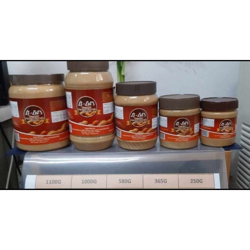 Lilet's creamy peanut butter , Lilets spread various sizes available ...