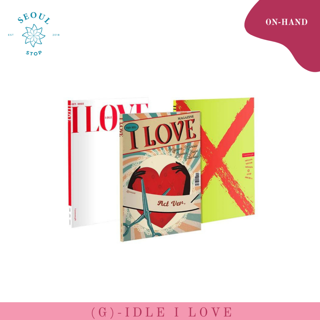[ON-HAND] (G)I-DLE - 5th Mini Album [I LOVE] PHOTOBOOK VER. KTOWN4U POB GIDLE | Shopee Philippines