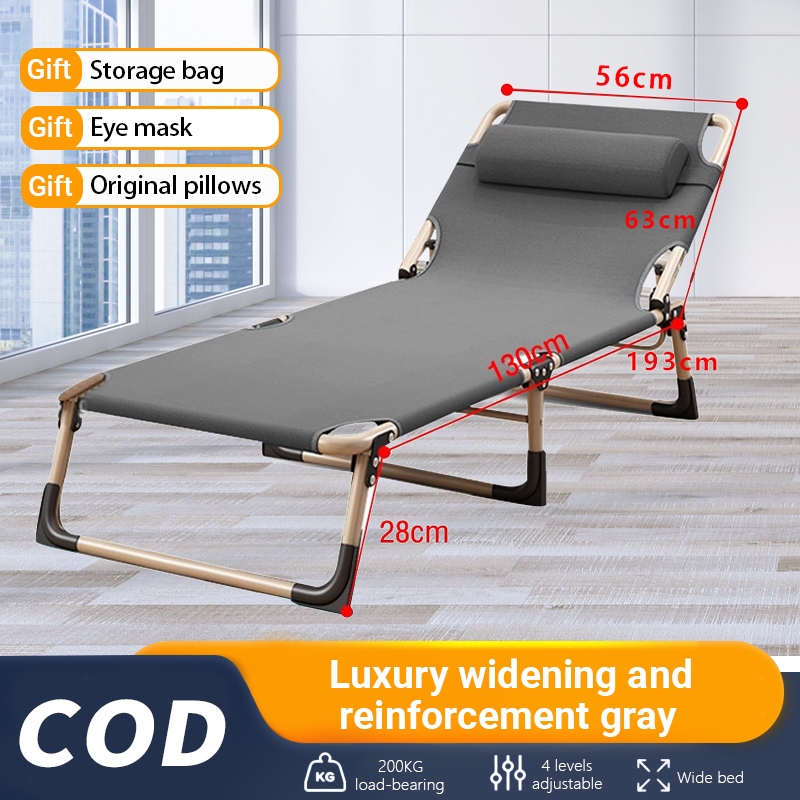 Folding Bed Outdoor Single Folding Bed with Foam Multifunctional ...