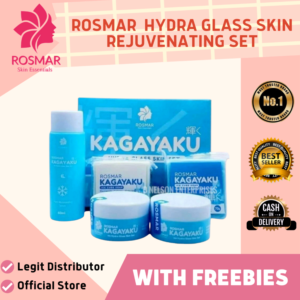 ROSMAR KAGAYAKU HYDRA GLASS SKIN REJUVENATING SET | Shopee Philippines
