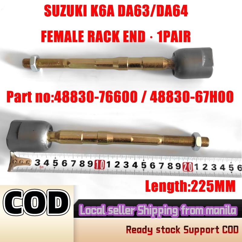 (2pcs)Rack End Suzuki K6A DA63/DA64 (Female rack end) | Shopee Philippines