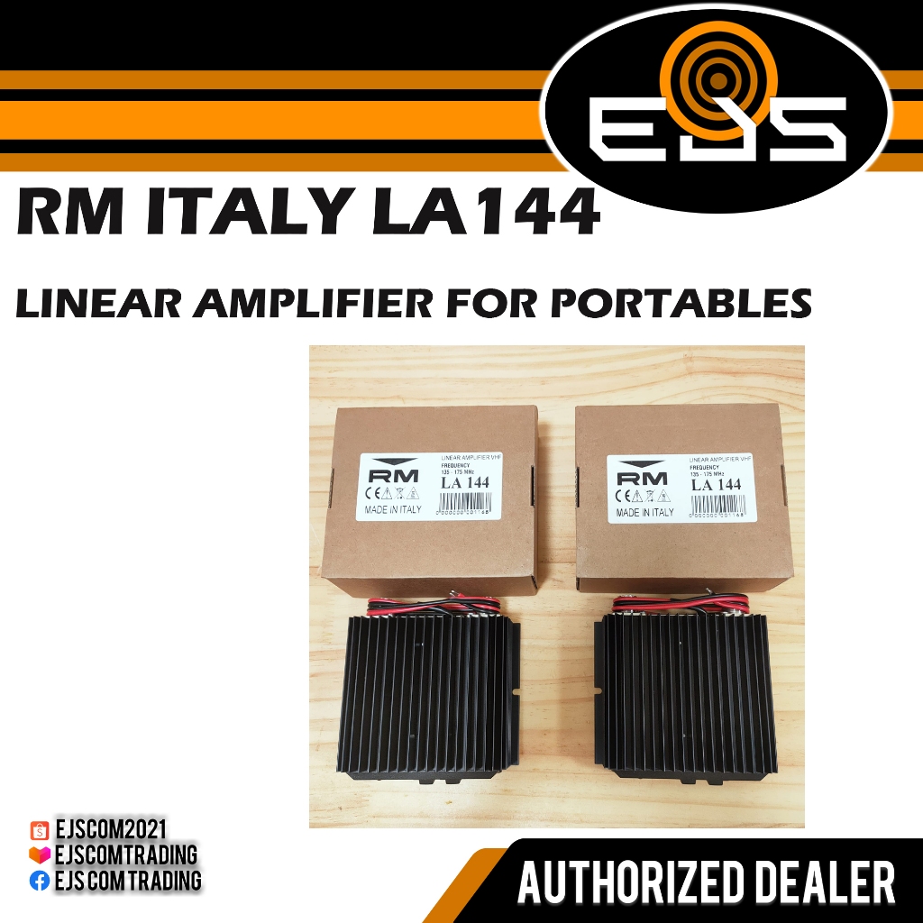 RM ITALY VHF HT Linear Amplifiers LA-144 | Shopee Philippines