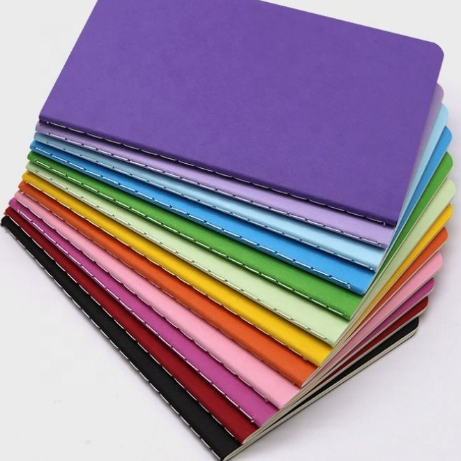 A5 Solid Rainbow Color Notebook for School and Office | Elementary and ...