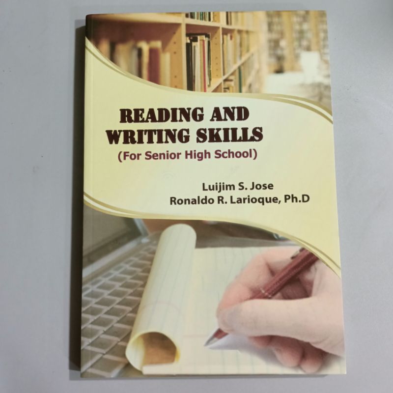Reading and Writing Skills (for Senior High School) By:Jose | Shopee ...