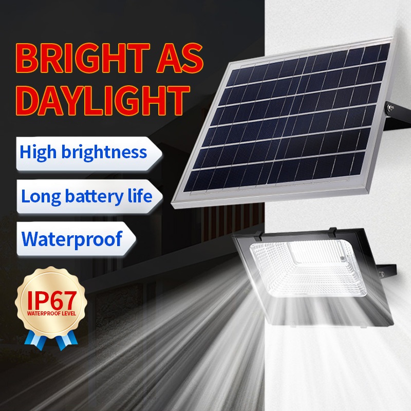 Solar Light Outdoor Waterproof Led Lights Flood Light High Power With ...