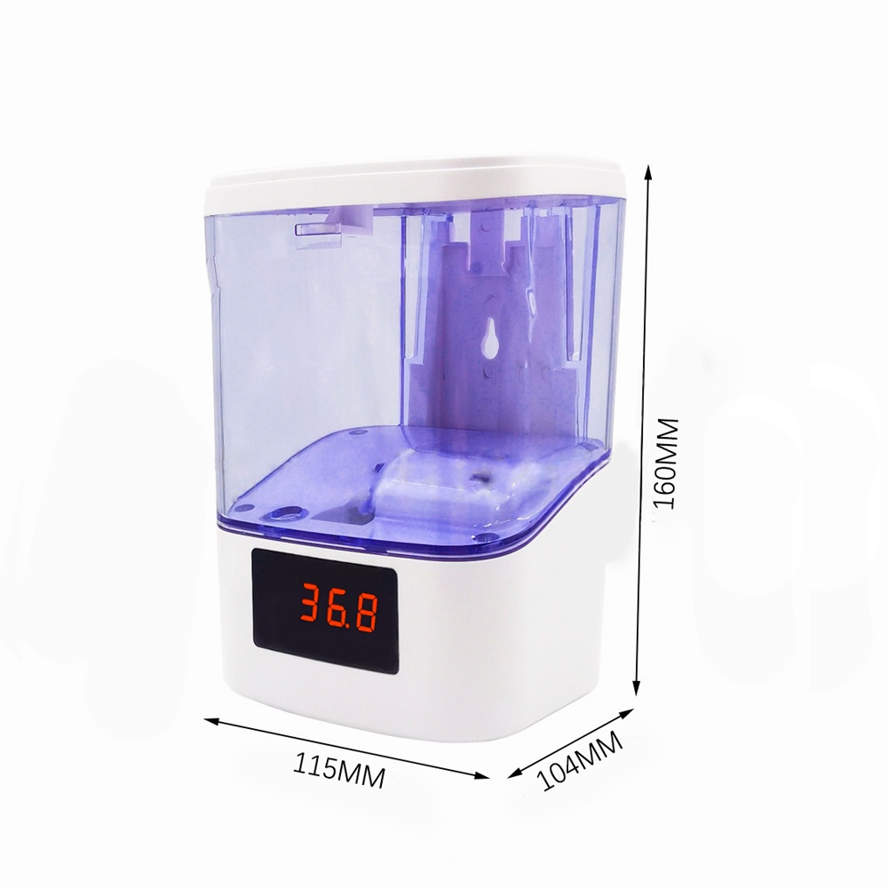 Automatic Hand Wash Soap/Dispenser with Infrared Thermometer Sensor ...