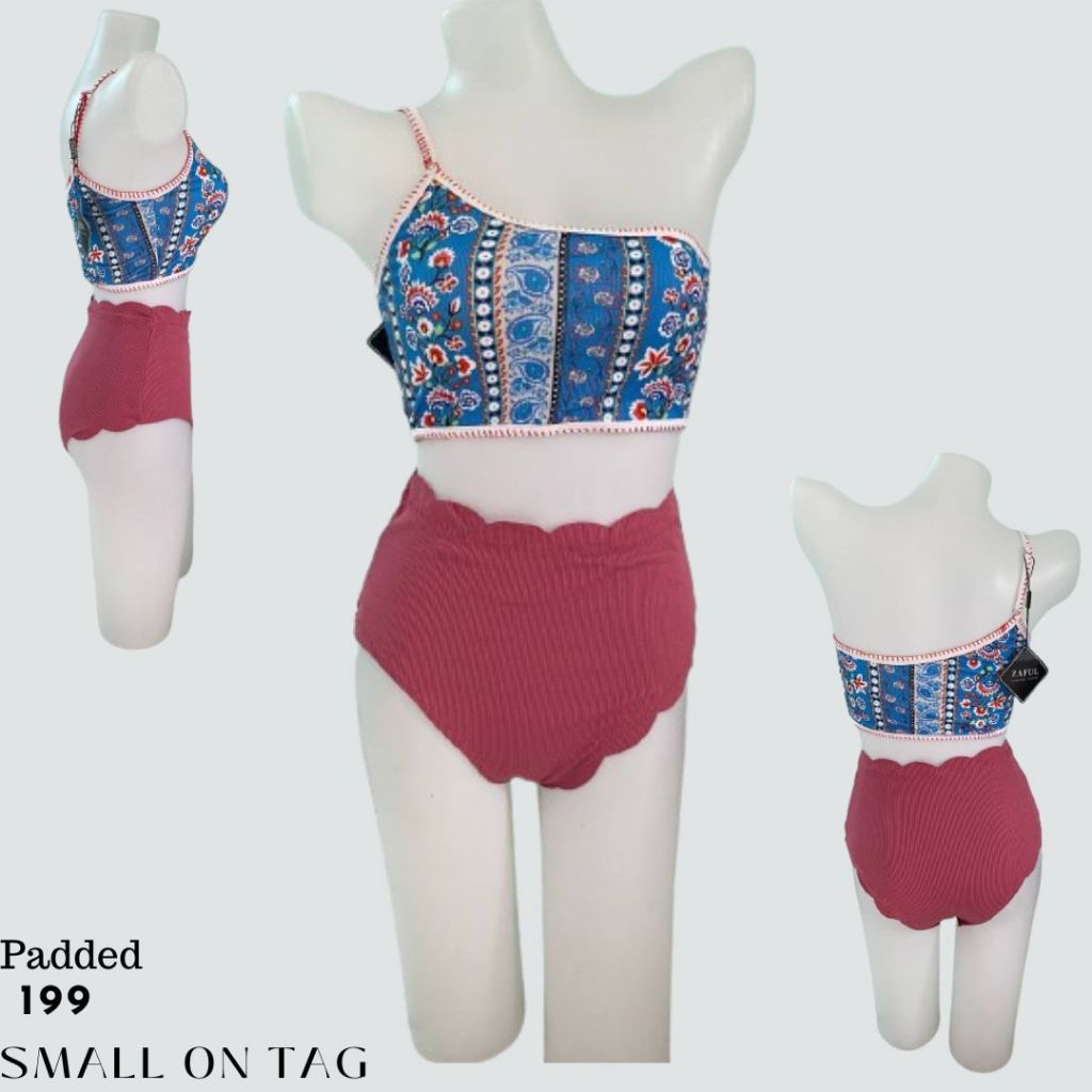 SMALL ON TAG ZAFUL BIKINI NEW ARRIVAL SWIMSUIT SWIMWEAR | Shopee ...