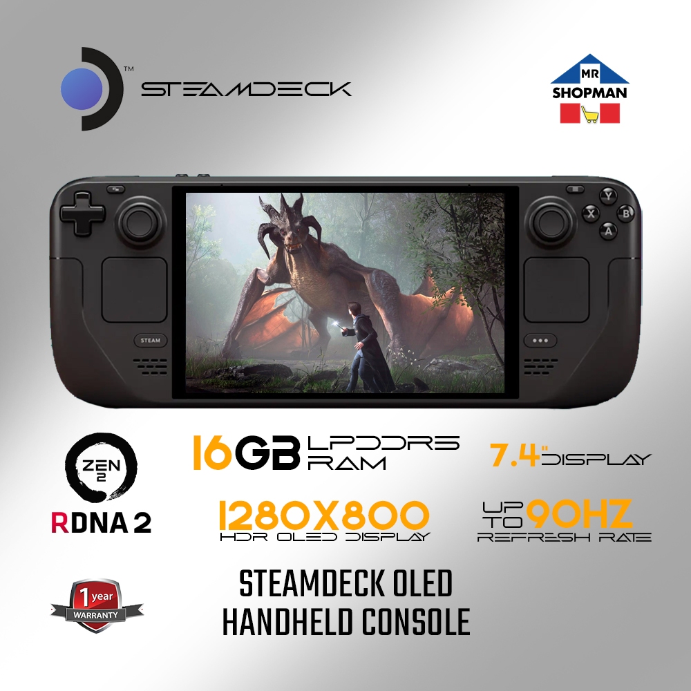 SteamDeck OLED 512Gb / 1Tb Handheld Console Gaming Console | Shopee ...