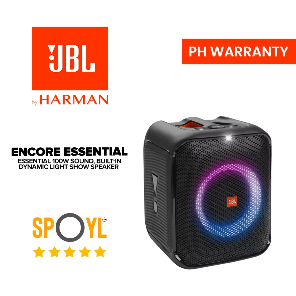JBL Partybox Encore Essential - 100W Sound, Built-in Dynamic Light Show ...
