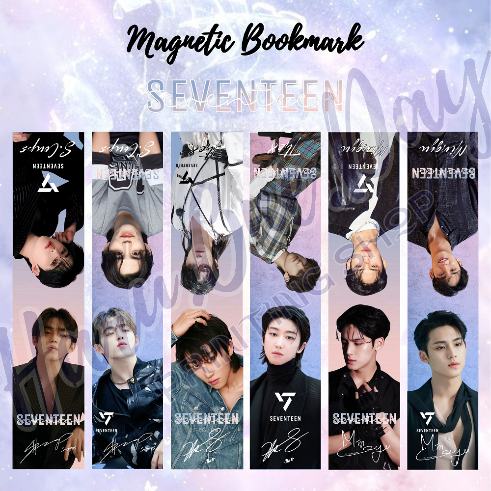 SEVENTEEN Magnetic Bookmarks | Shopee Philippines