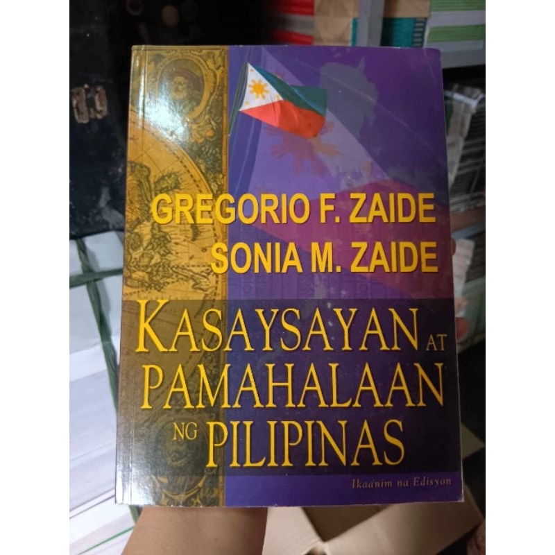 KASAYSAYAN at PAMAHALAAN NG PILIPINAS by: Zaide | Shopee Philippines