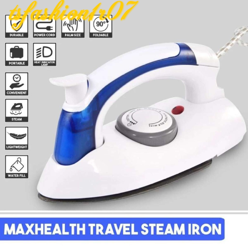TS Handheld Flat iron With 3 Gears For Home Travelling Mini Fordable ...