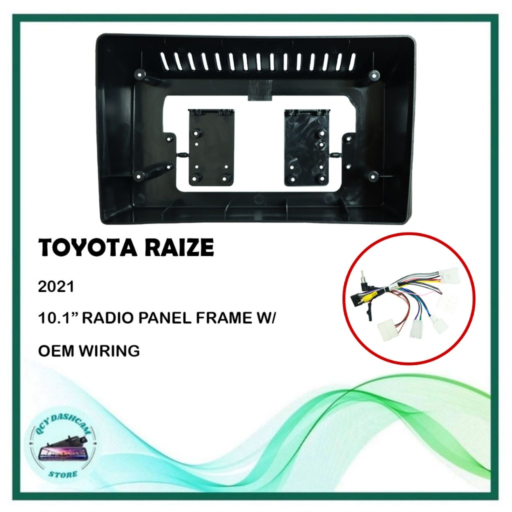 10.1 inch Car Fascia For Toyota Raize 2021/Toyota Avanza 2021 ...
