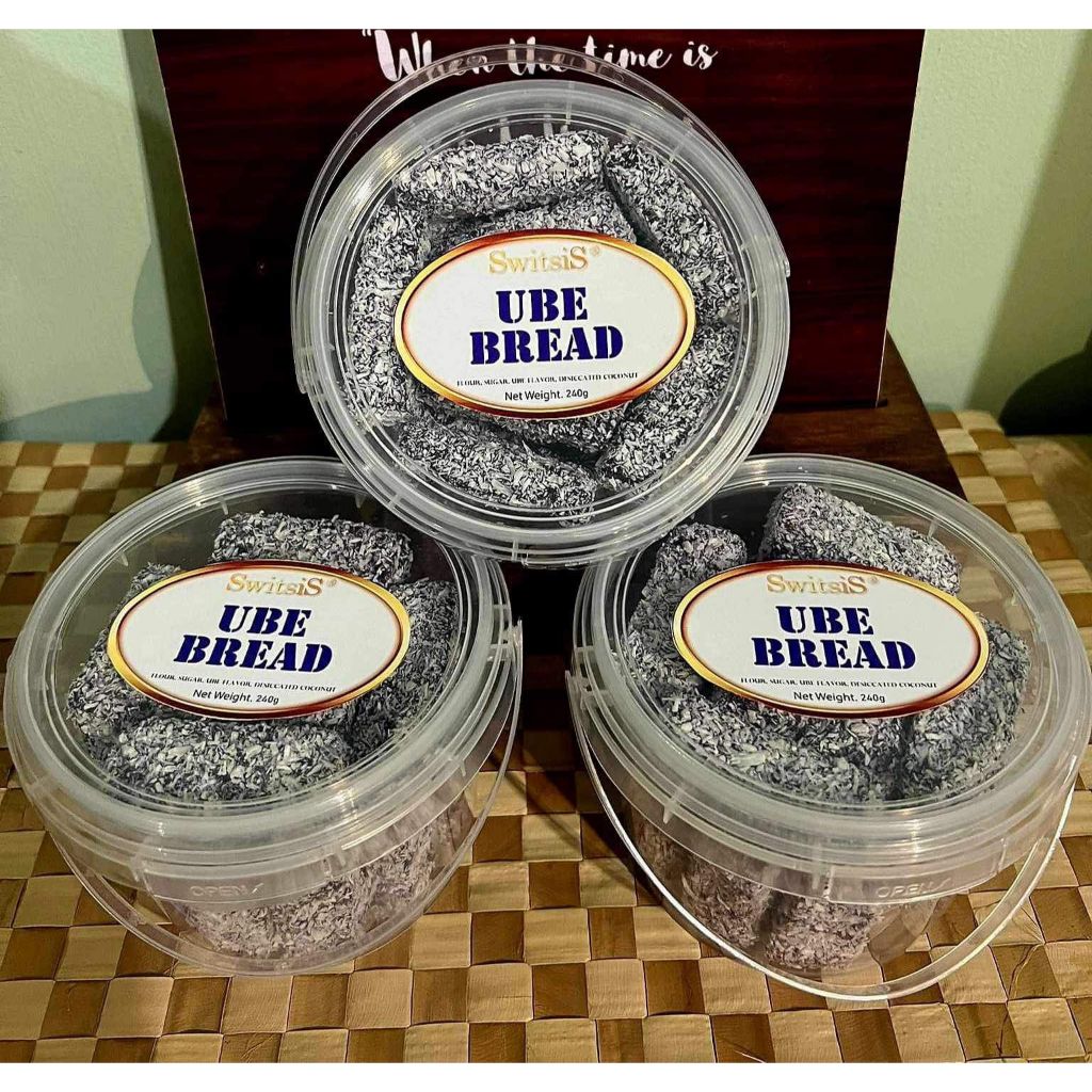 Ube Bread in Mini Bucket - 240g | Shopee Philippines