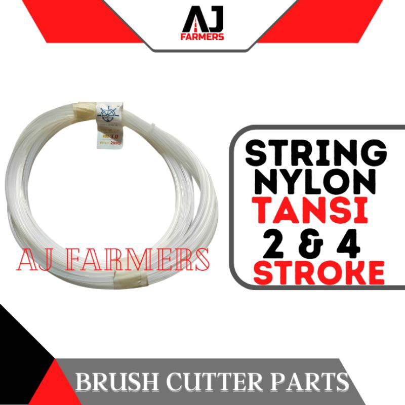 String Nylon Tansi Trimmer Brush Cutter Grass Cutter 2 and 4 Stroke ...