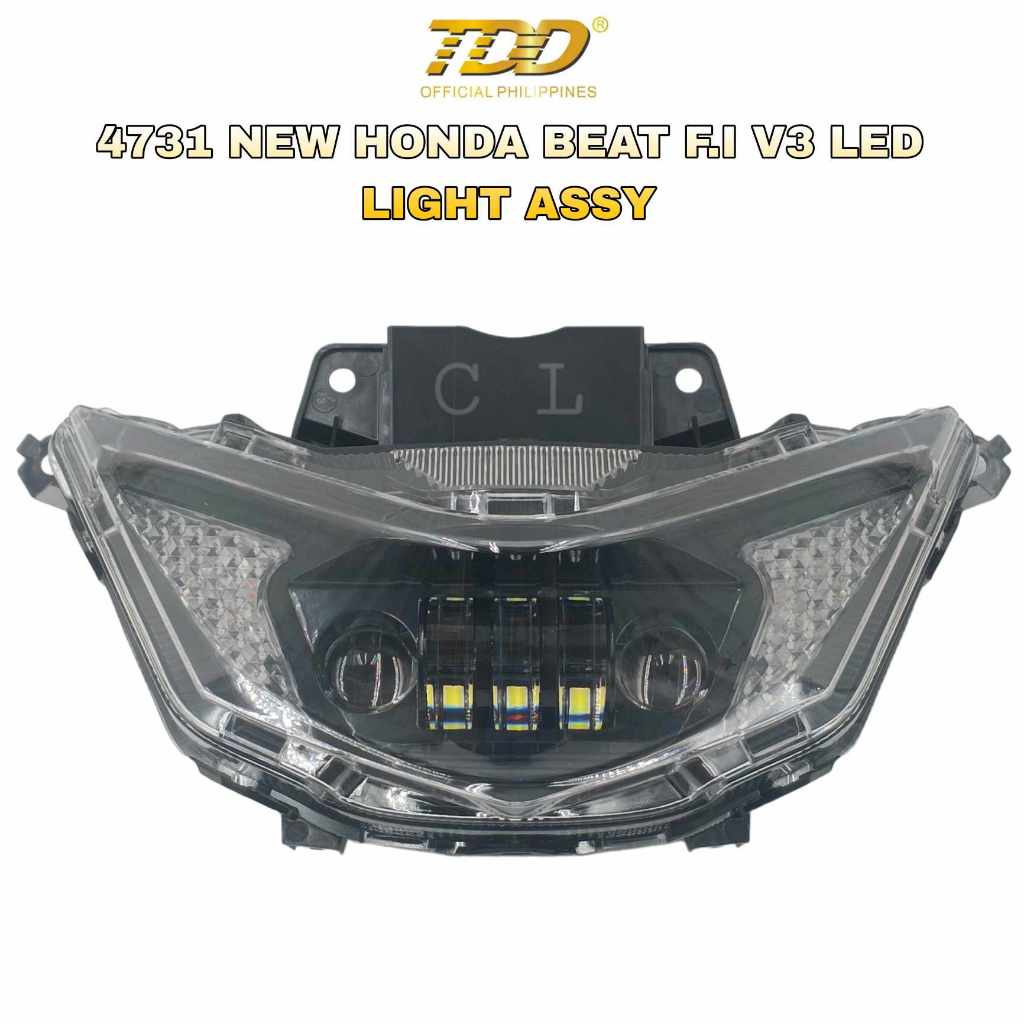 TDD 4731 NEW HONDA BEAT F.I V3 HEAD LEDLIGHT ASSY | Shopee Philippines