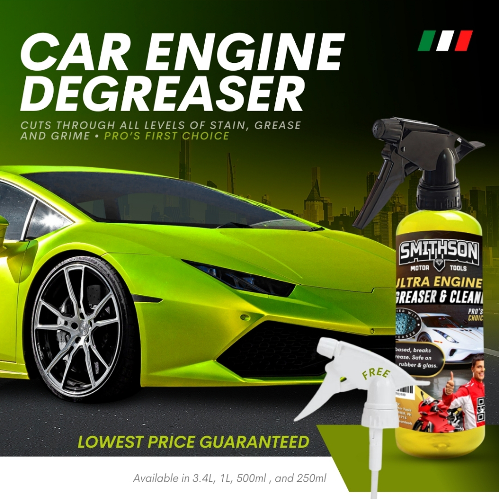 Smithson Ultra Engine Degreaser 500ml Auto Detailing FREE Spray Bottle ...