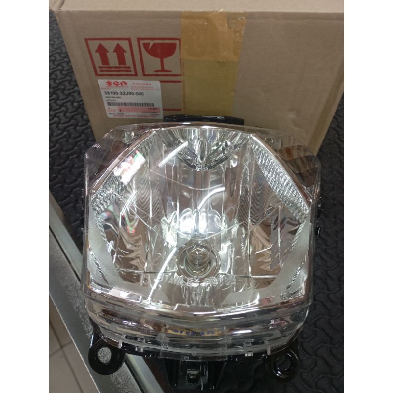 Head light lens Assembly Raider J 115fi Suzuki Genuine parts Original ...