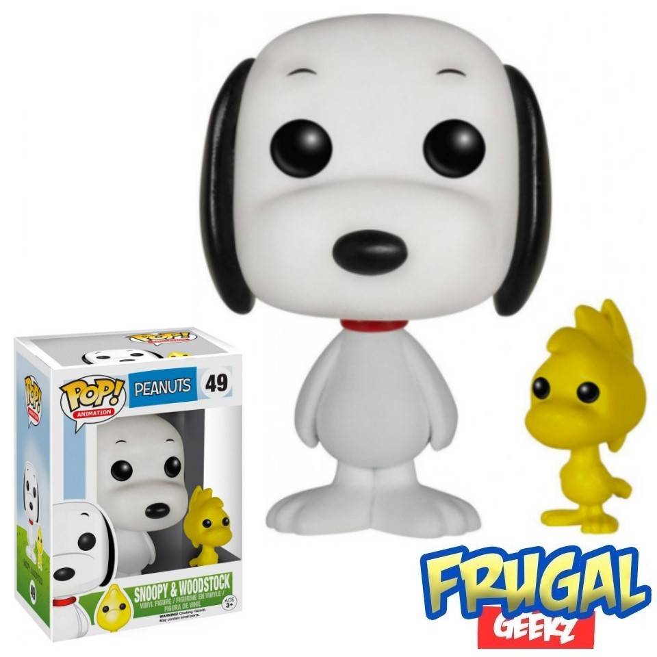 Funko Pop! Peanuts - Snoopy and Woodstock (Damaged Box) Vinyl Figure ...