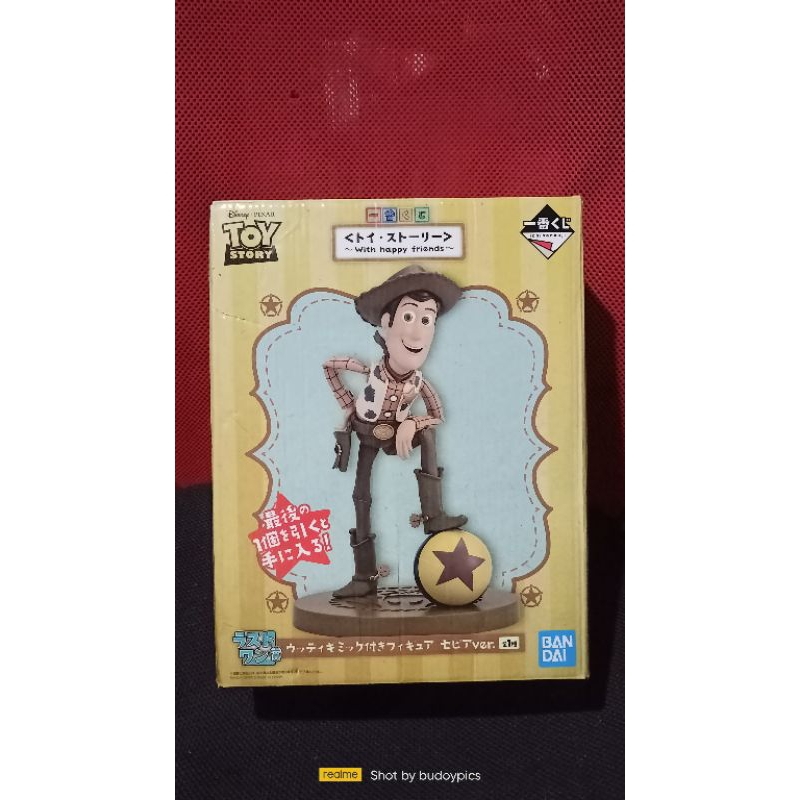 Bandai Ichiban Kuji Disney Pixar Toy Story with Happy Friends Woody ...