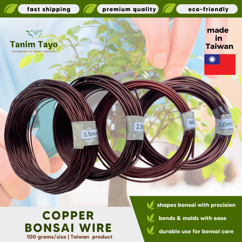 Bonsai Wire Aluminum Copper Coated Flexible & Rust-Resistant Wire for ...