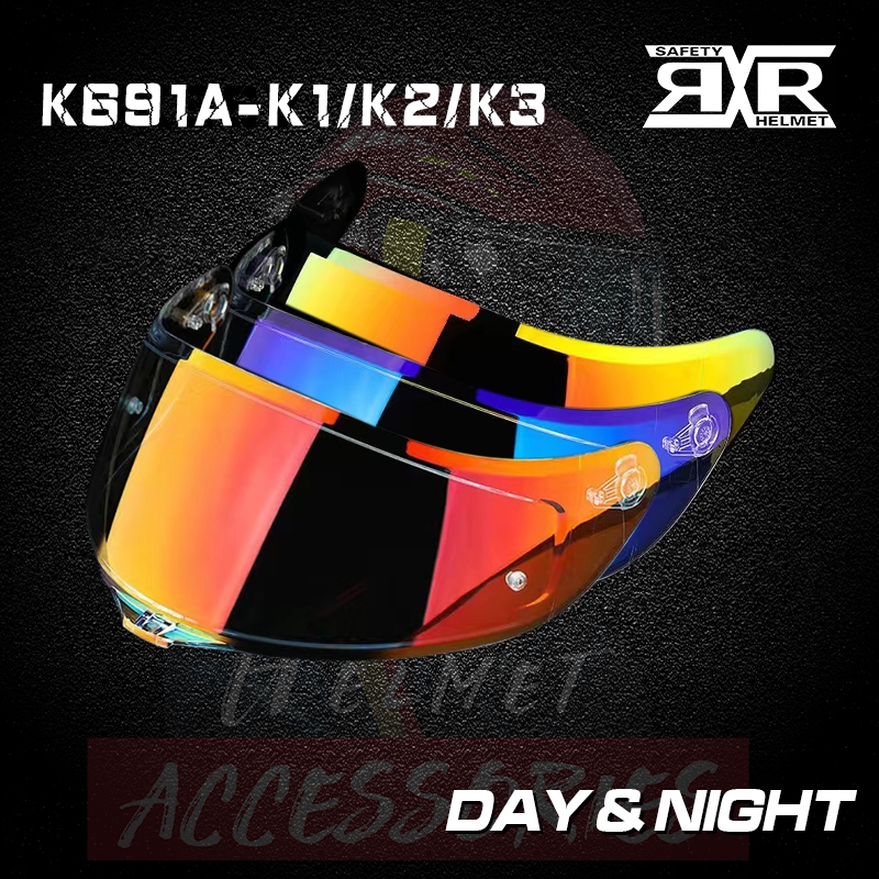 RXR visor lens fit for RXR 691B-A RXR 691A-k1/k2/k3 RXR 691A-H3 | Shopee Philippines