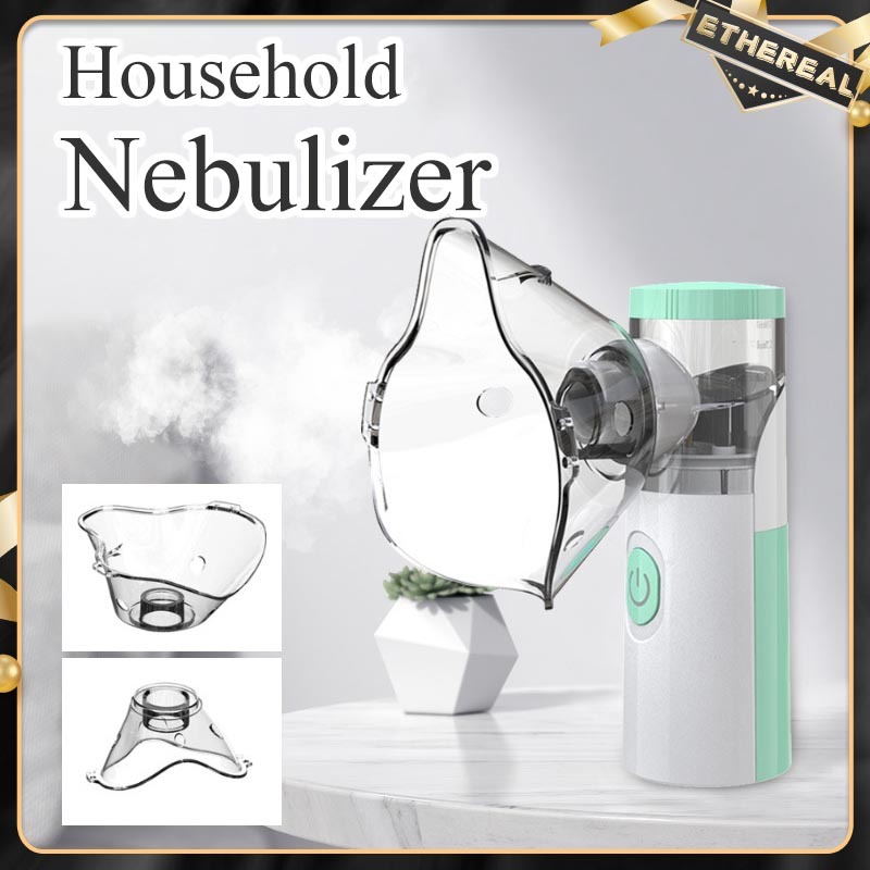 Household Mini Nebulizer For Respiratory Diseases Three Modes Mesh ...