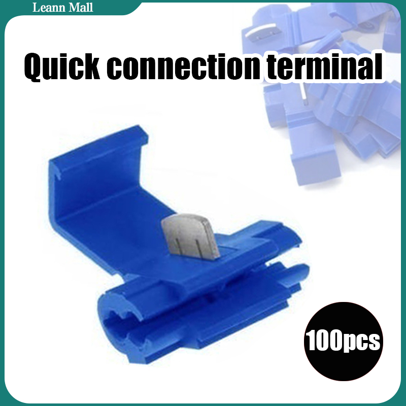 100/50 Pcs Electrical Cable Connector Snap Splice Lock Wire Terminal ...