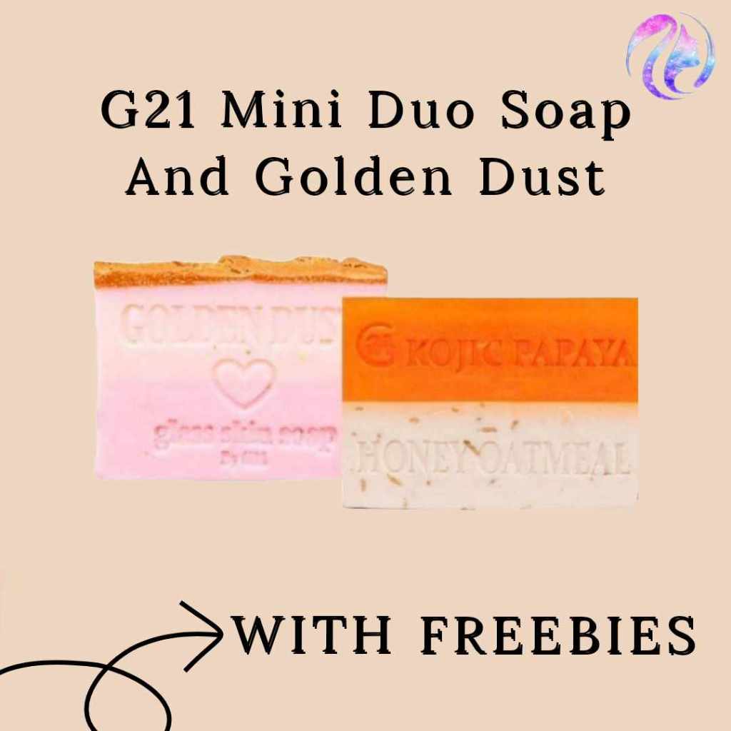 g21 Mini Golden Dust and Duo soap New Packaging | Shopee Philippines