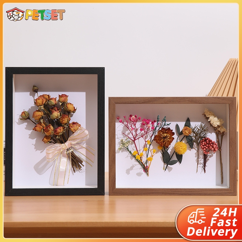 3cm Depth Nordic Shadow Box Picture Hollow Art Box Deep 3d Frame Dried ...